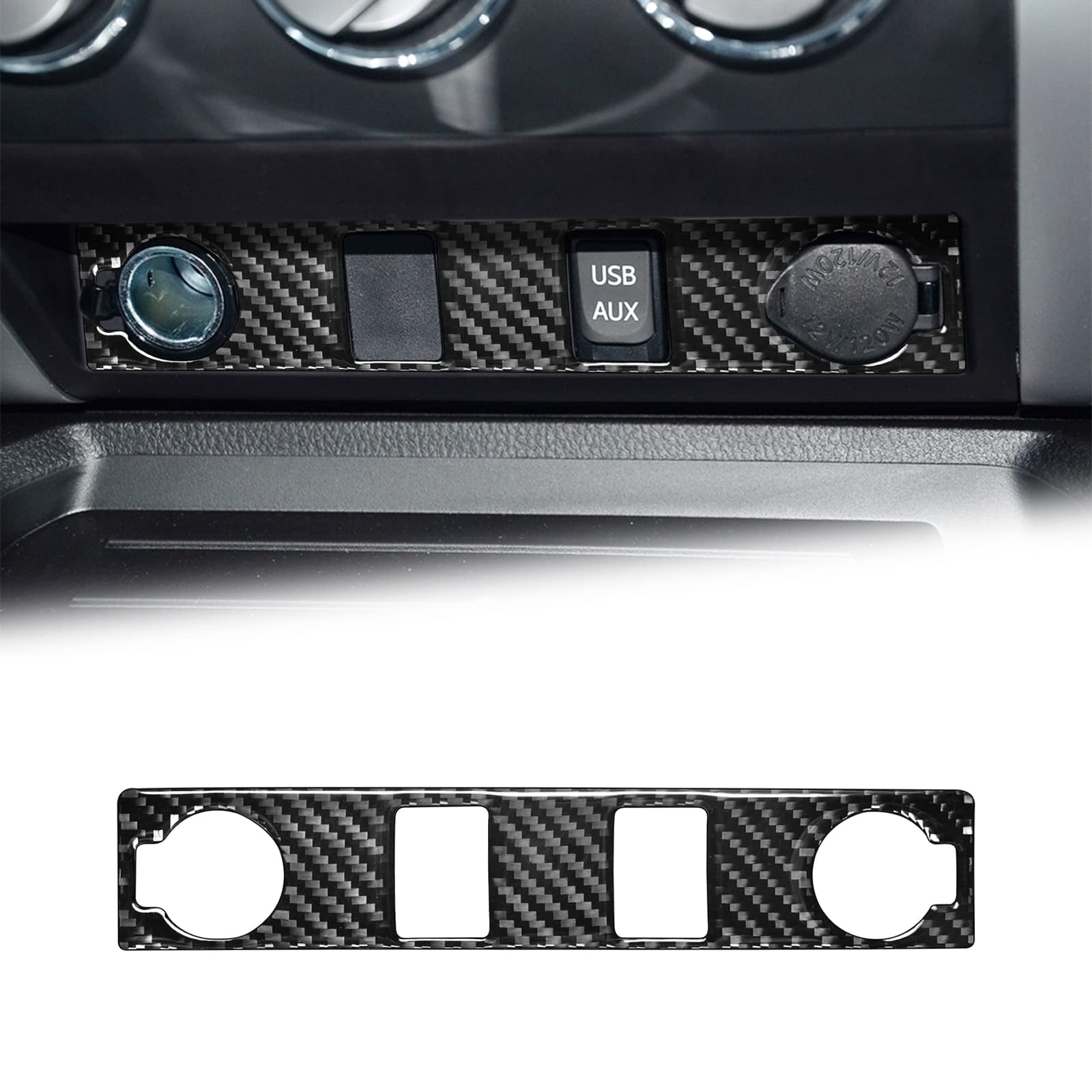 Compatible CM31 with Carbon Fiber Center Control USB Power Switch Cover ...