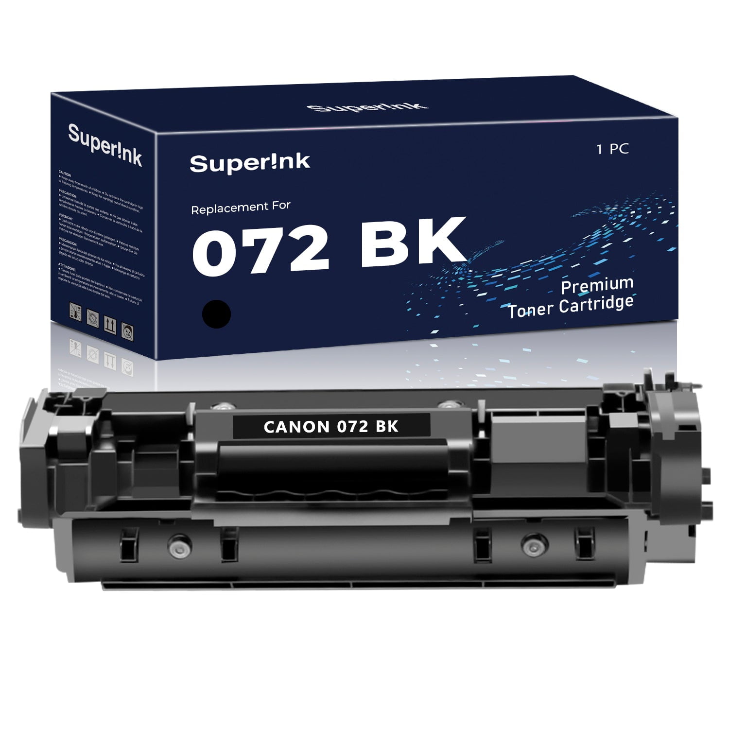 Compatible Canon 072 5647C001 Black Toner WITH CHIP by Superink - Walmart.com