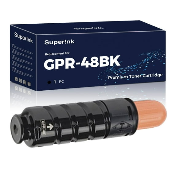 Compatible Canon GPR-48 (2788B003AA) Black Toner Cartridge by Superink ...
