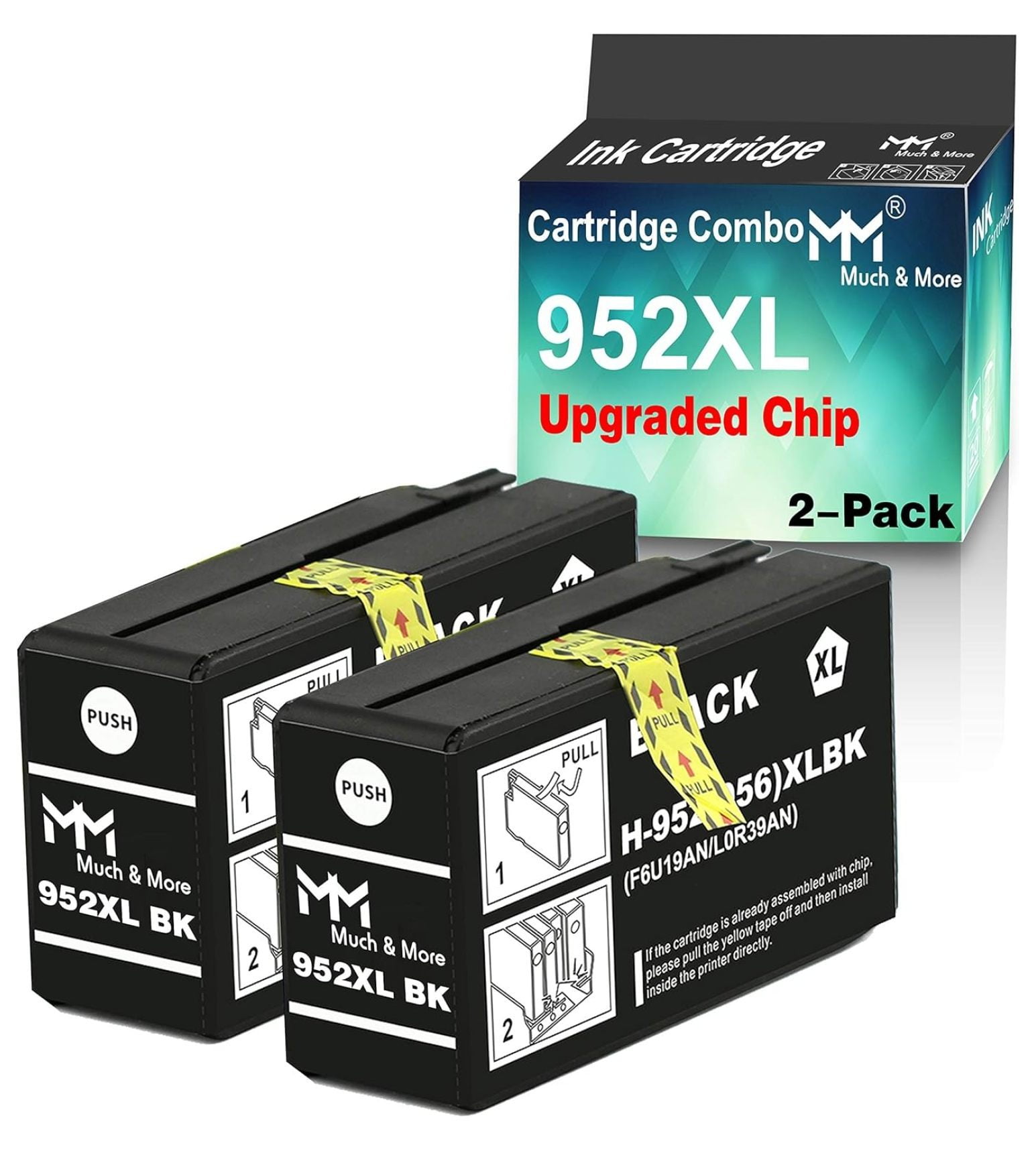 Compatible Cartridge Replacement for 952 XL 952XL Black High Yield to Used for OfficeJet Pro ...