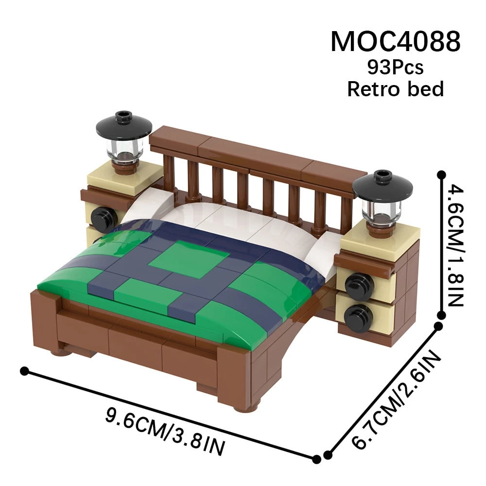 Compatible City Furniture Series Bricks MOC Building Blocks Kitchen ...