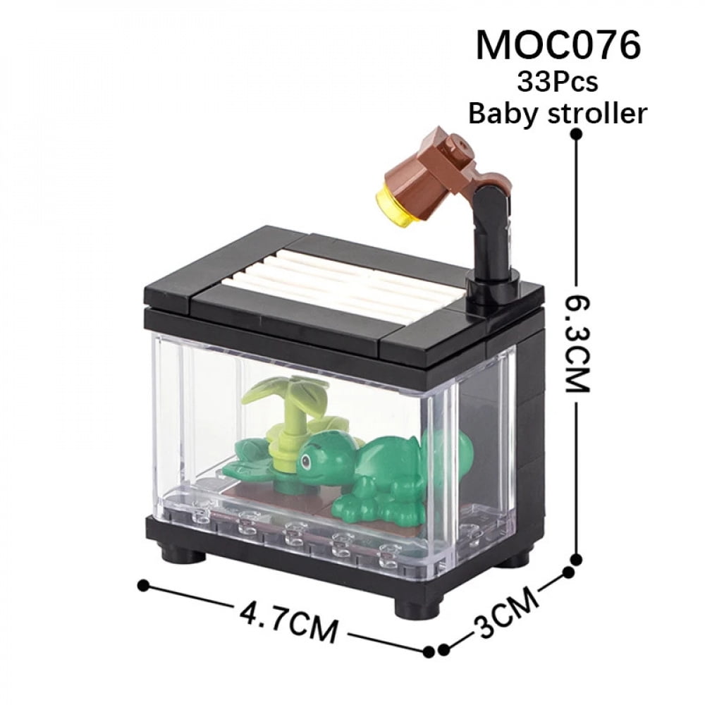 Compatible City Furniture Series Bricks MOC Building Blocks Kitchen ...