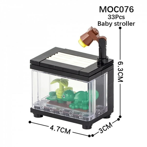 Compatible City Furniture Series Bricks MOC Building Blocks Kitchen ...