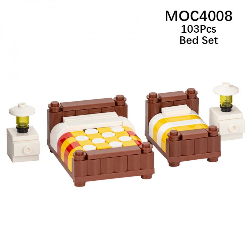 Compatible City Furniture Series Bricks MOC Building Blocks Kitchen ...