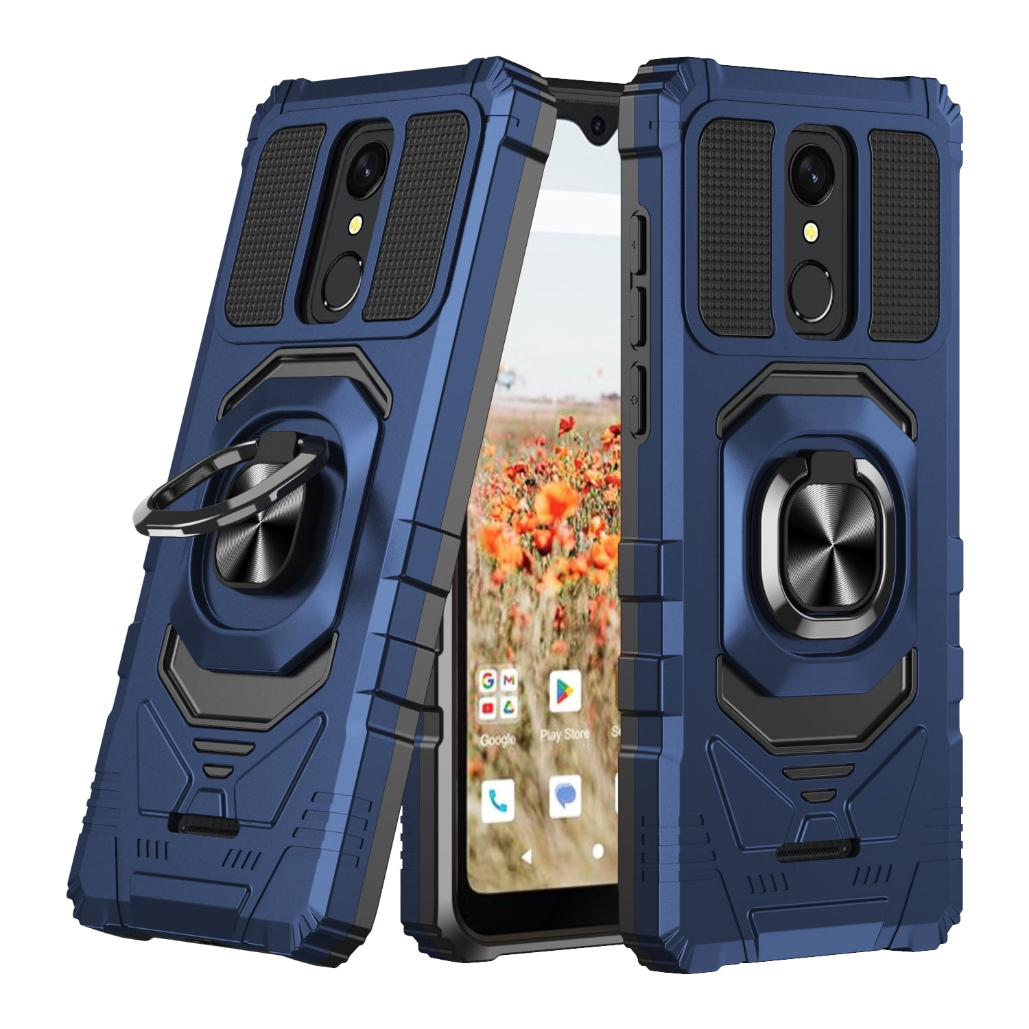 Compatible for Consumer Cellular Iris Connect Case w/Tempered Glass ...