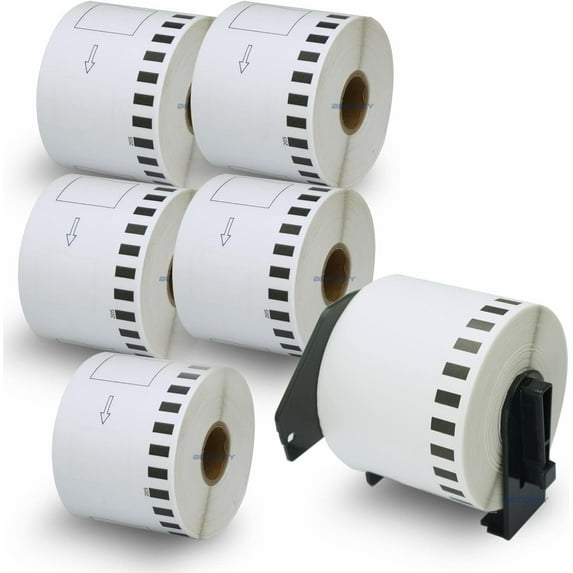 - Compatible Continuous Labels Replacement for Brother DK-2205 (2.4 in ...