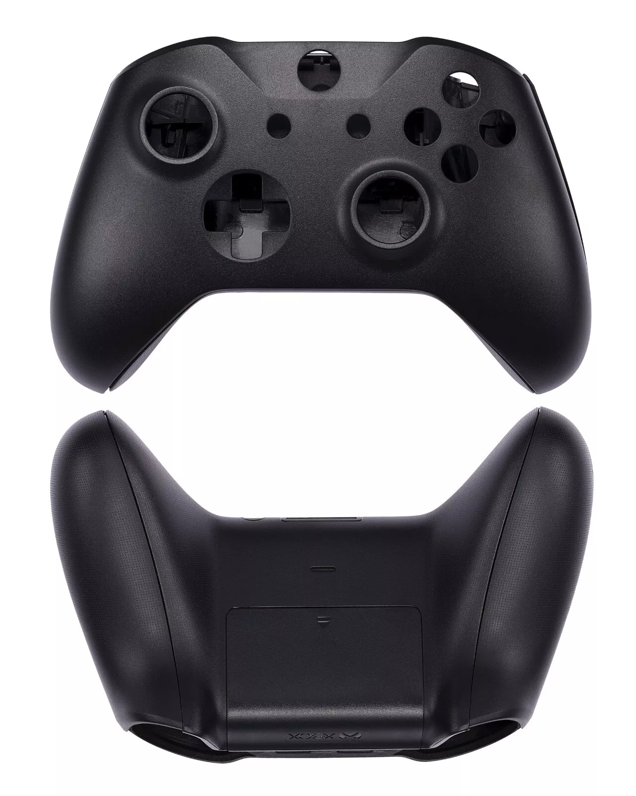 Compatible Controller Shells Top & Bottom (Black) - Xbox One X ...