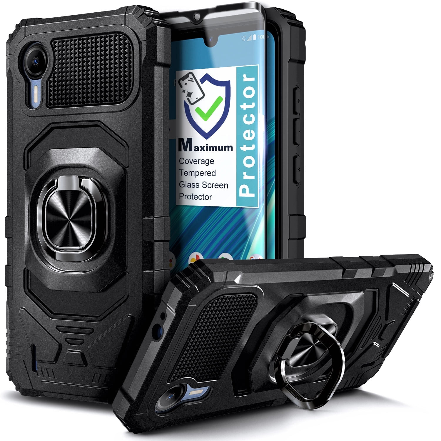 Compatible with Cricket Debut S2 / AT&T Calypso 4 Phone Case with ...