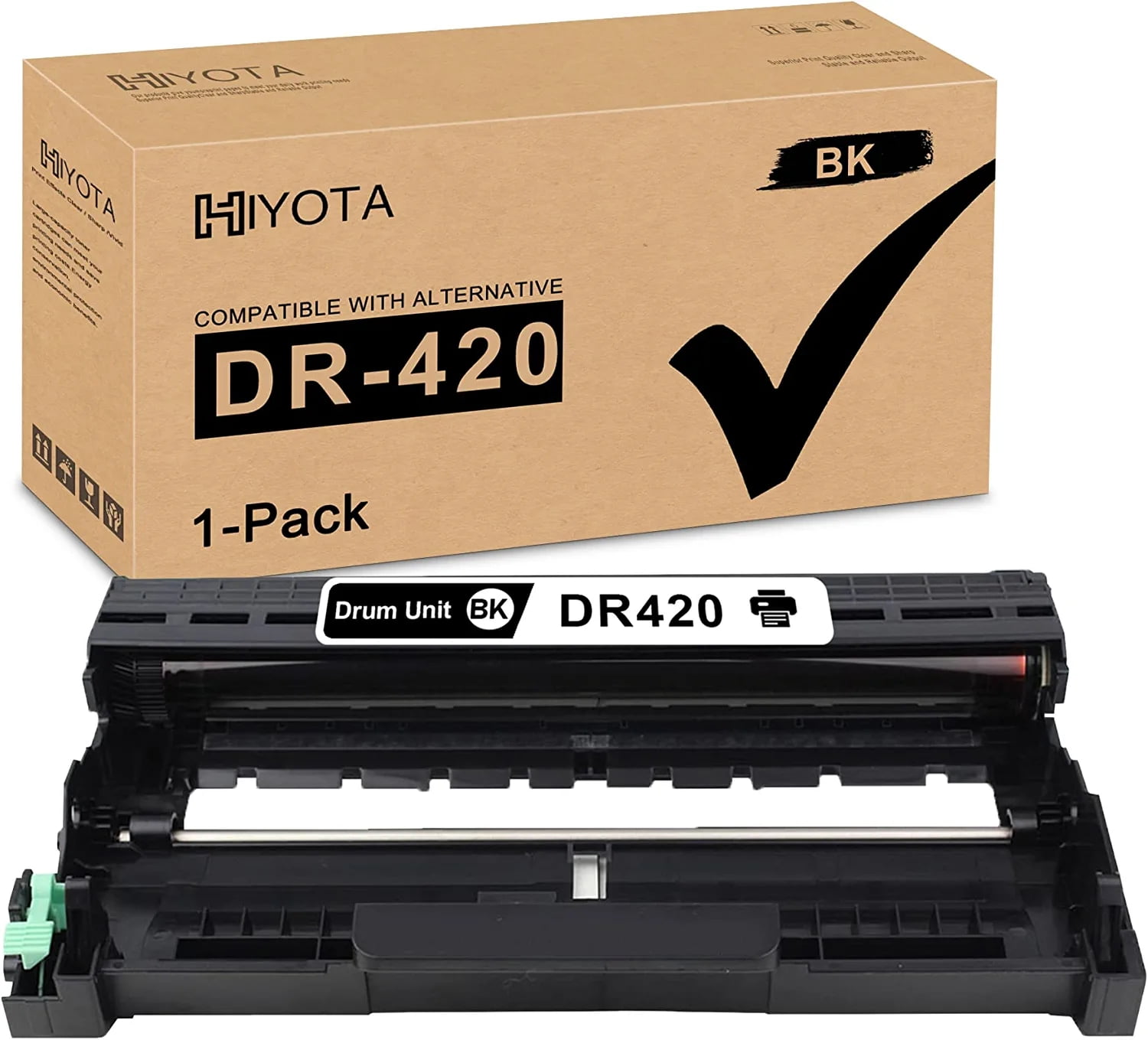 Compatible DR420 Drum Unit Replacement for Brother HL-2242D 2250DN ...