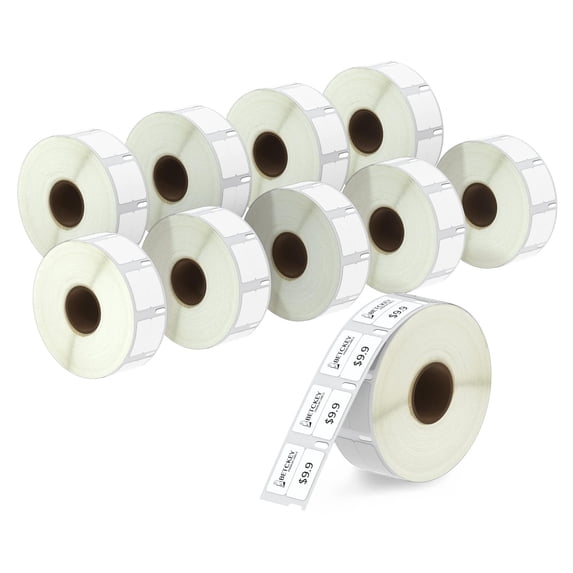 Compatible DYMO 30333 (1/2" x 1") Extra Small 2-Up Labels - Compatible ...