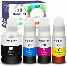 552 Ink Bottles Ecotank 6 Pack ET-8550 ET-8500 Replacement for Epson ...