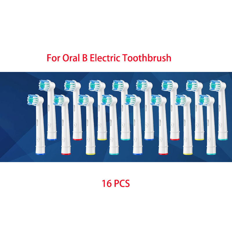 TIE Compatible with Electric toothbrush head 4/8/16 Pcs Electric ...