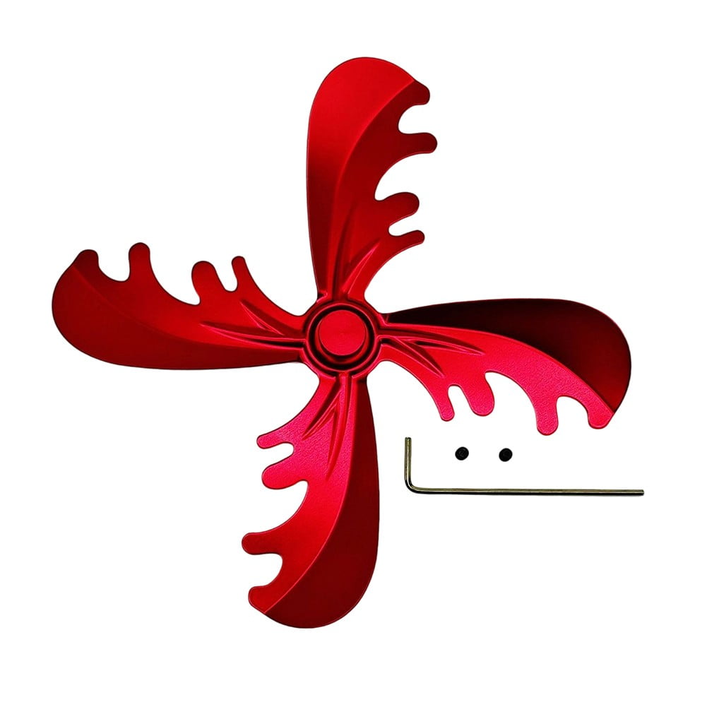 Compatible Fireplace Fan With 4 Aluminum Alloy Blades For Heat ...