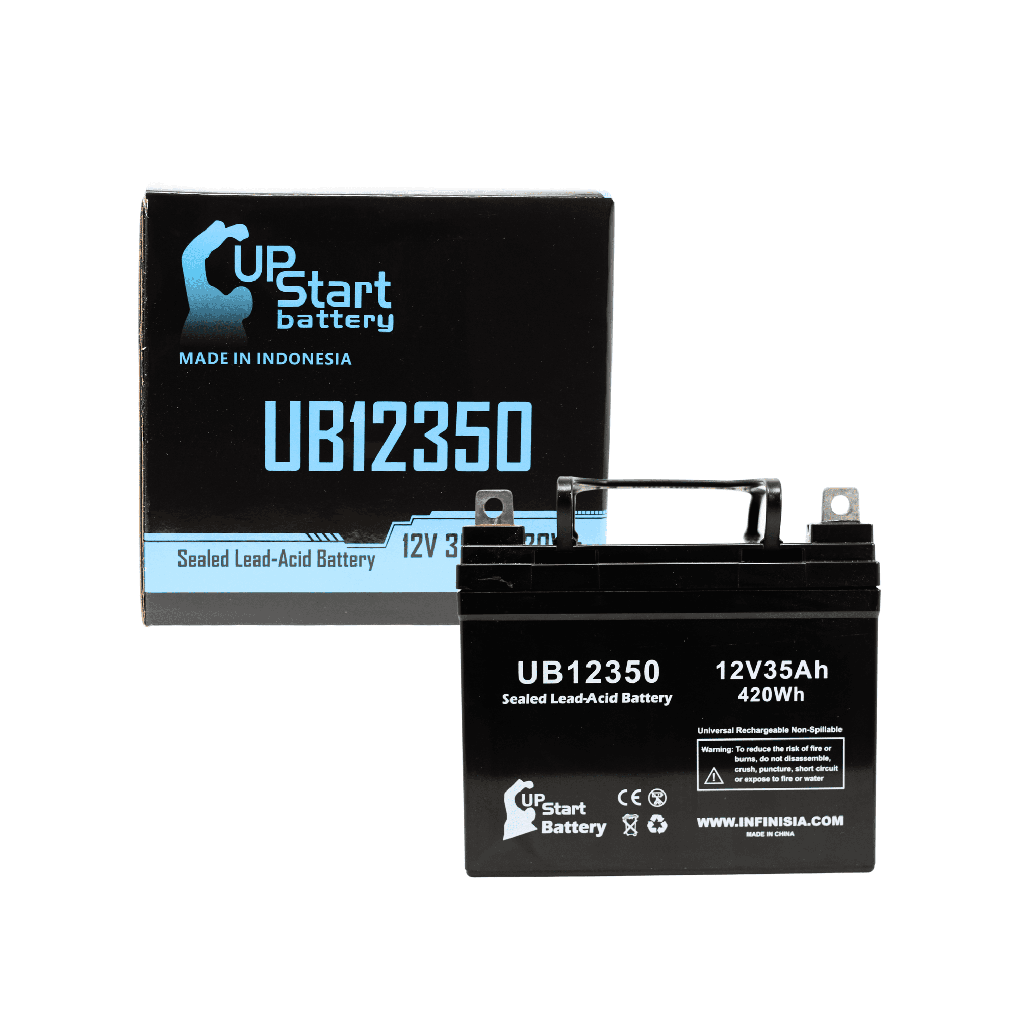 Compatible Ford 66 Battery - Replacement UB12350 Universal Sealed Lead ...