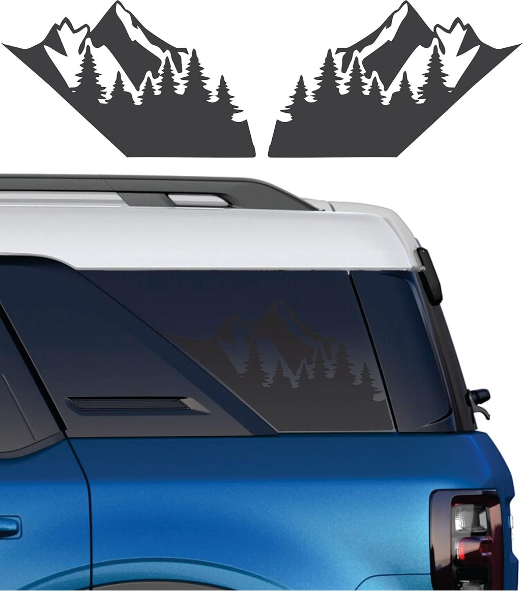 Compatible with Ford Bronco Sport 2021-2024 | Precut American Flag ...