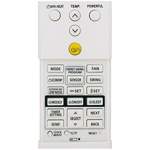 Compatible with Fujitsu Air Conditioner Remote Control AR-RED1U ARRED1U ...