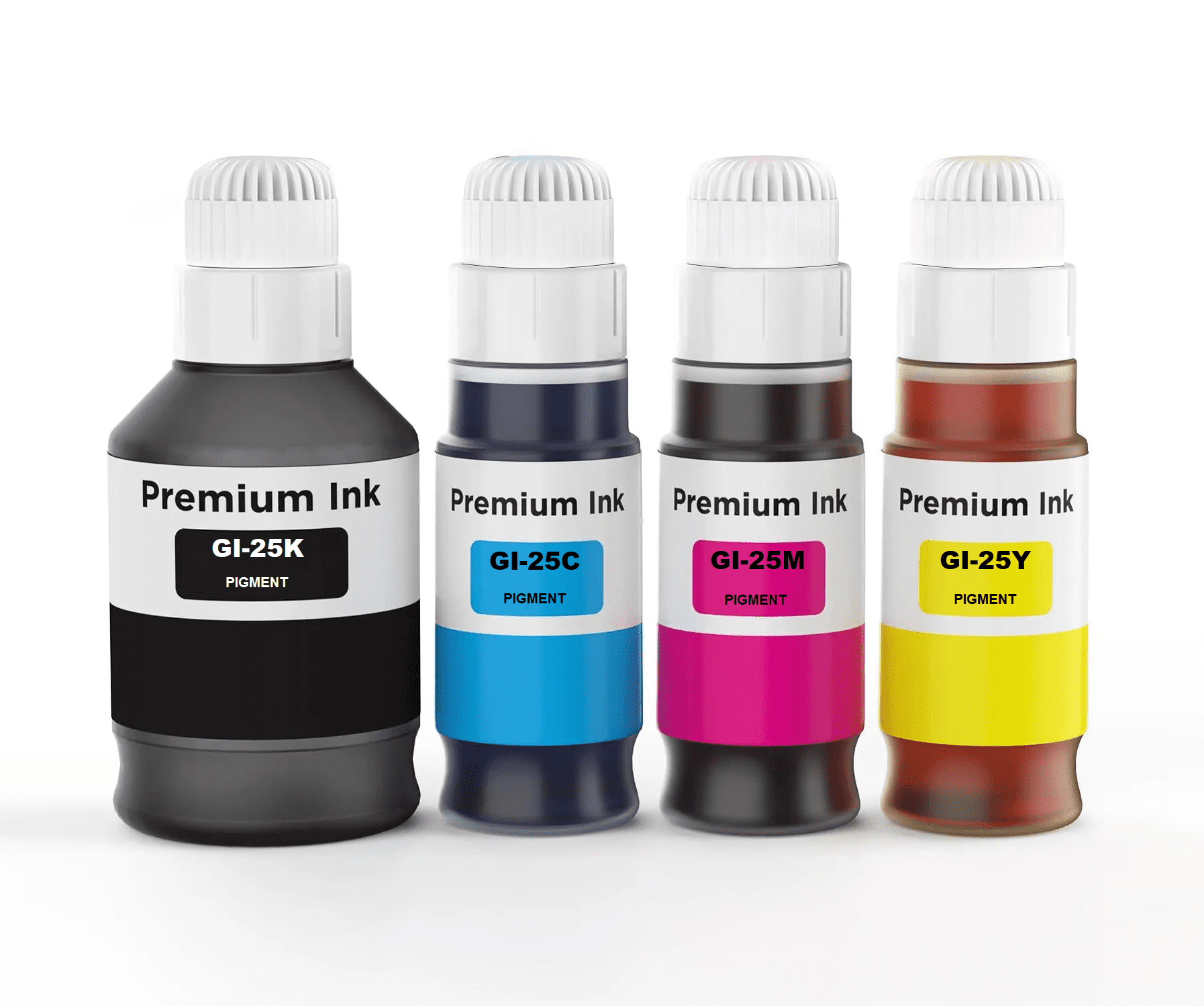 Compatible GI 25 GI-25 Refill Ink Bottle Pigment Replacement Ink for ...