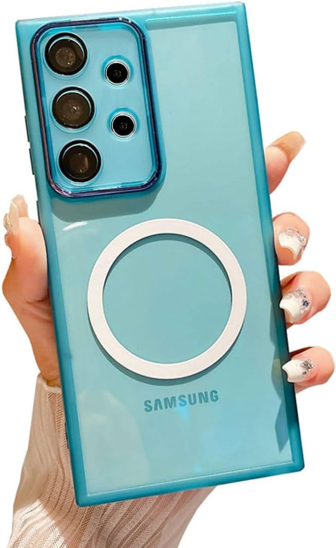 Compatible with Galaxy A32 5G Magnetic Clear Case[Compatible with ...