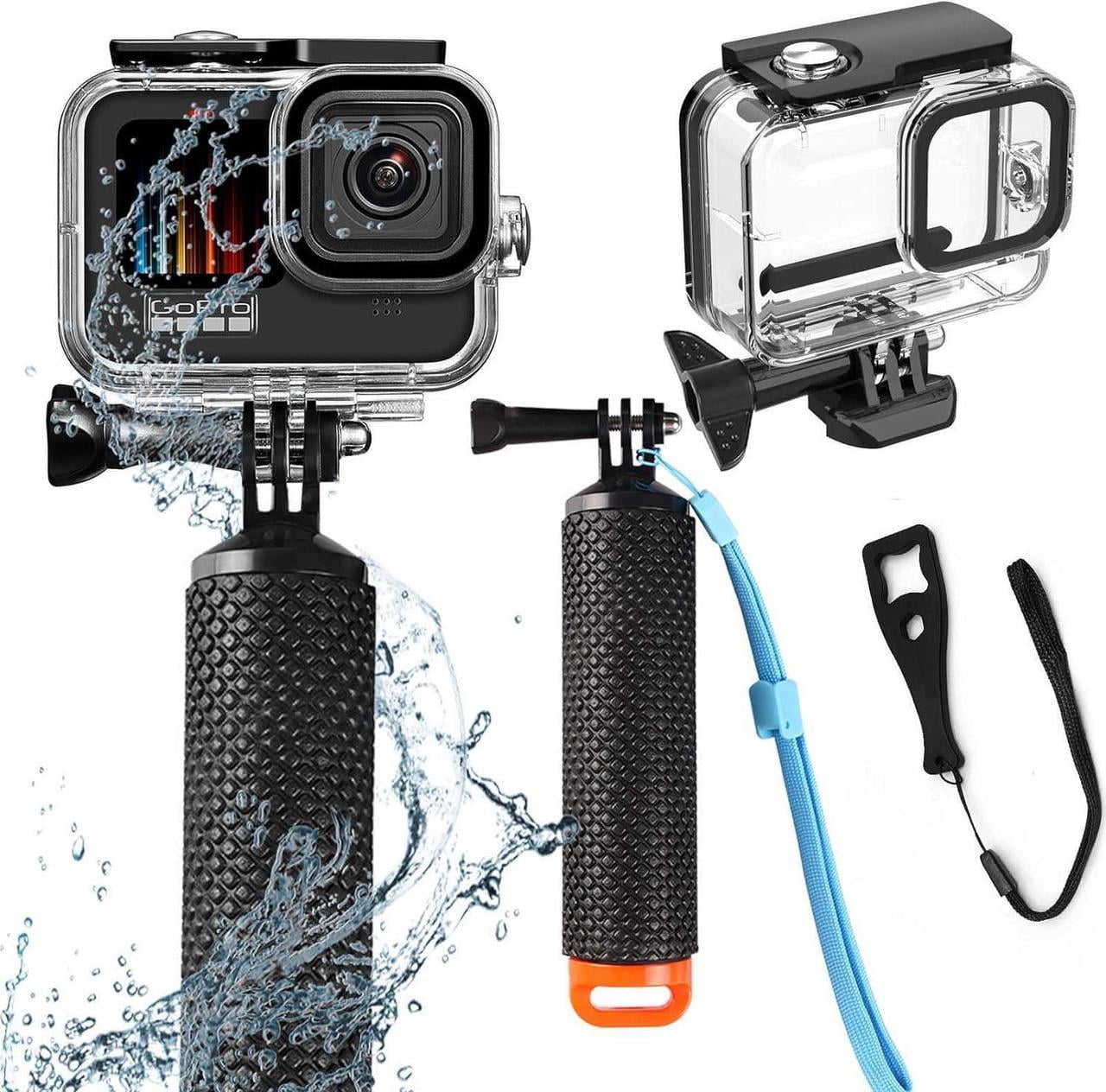 Compatible for Go Pro Hero 13 12 11 10 9 Black Waterproof Housing Case ...