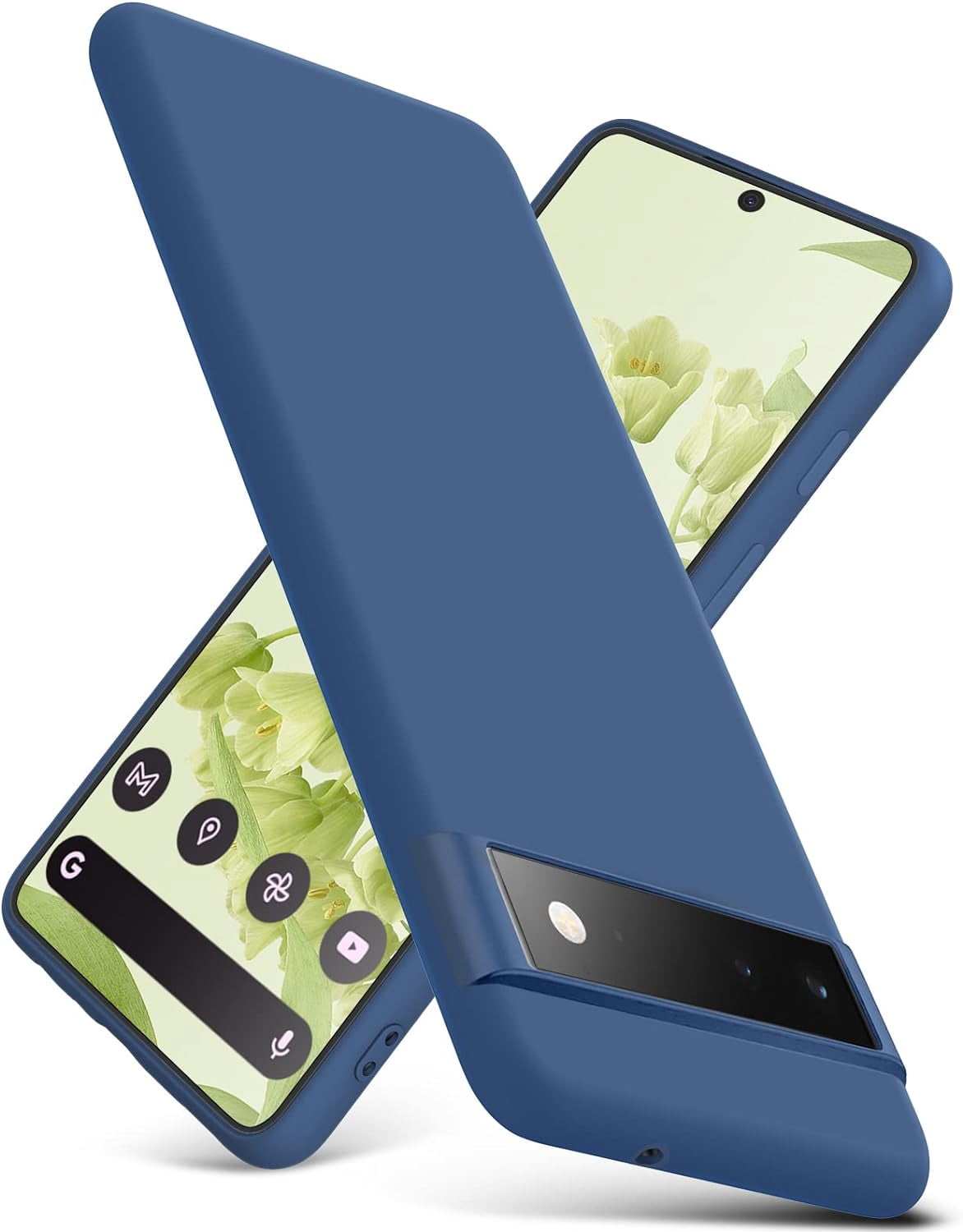 Compatible with Google Pixel 6 Case, Thin Liquid Silicone Case ...