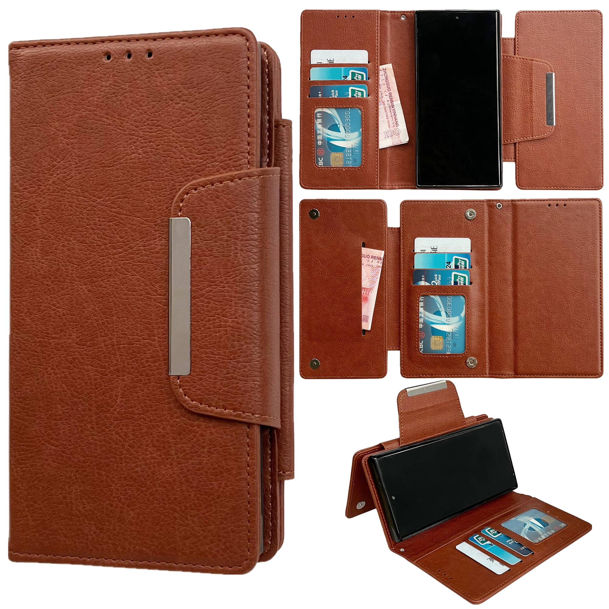 Compatible with Google Pixel 9 / 9 Pro Wallet Case, PU Leather Flip ...