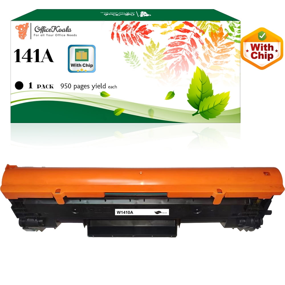 Compatible HP 141A Black Toner Cartridges(with Chip), 950 Pages Yield ...