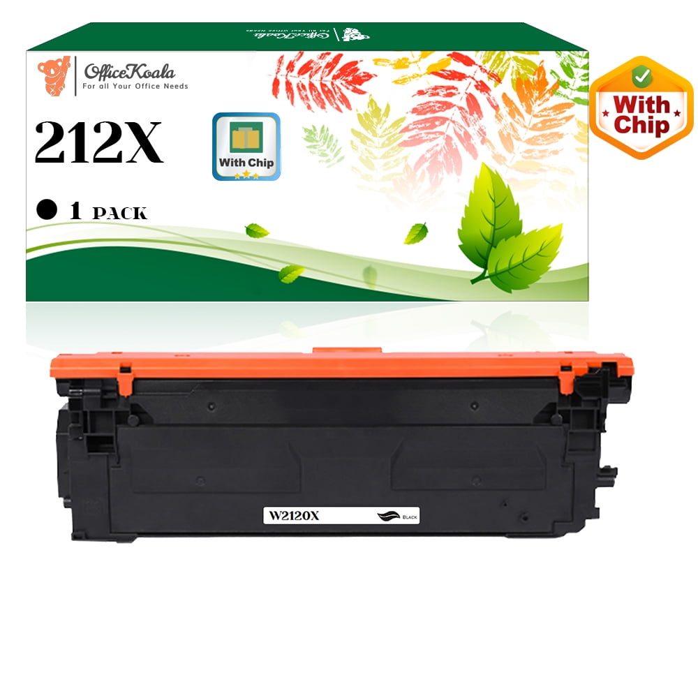 Compatible HP 212X Black Toner Cartridges(with Chip), 13000 Pages Yield ...