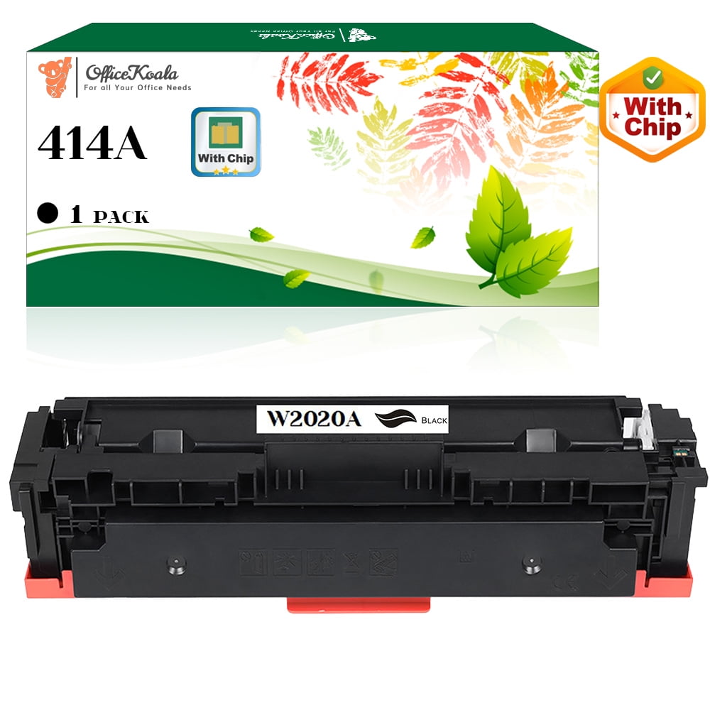 Compatible HP 414A Black Toner Cartridges(with Chip), 2400 Pages Yield ...