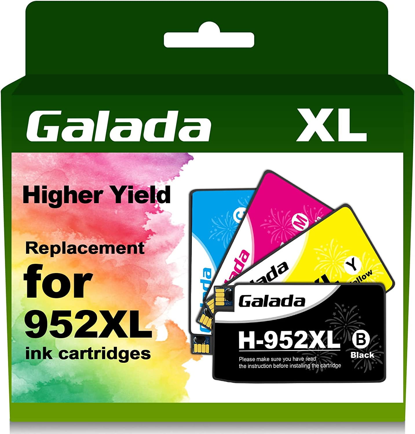 Compatible with HP 952XL 952 XL Ink Cartridge Combo Pack Replacement ...