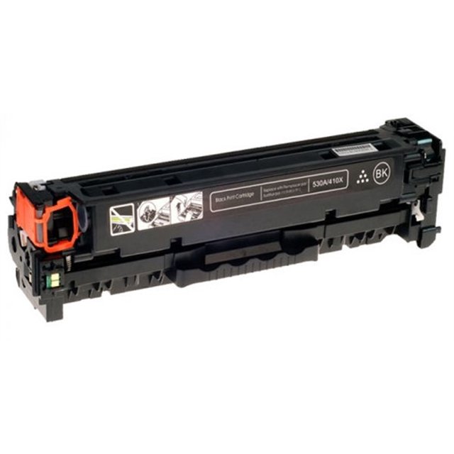 Compatible HP CF410X (410X) toner cartridge - high capacity black ...