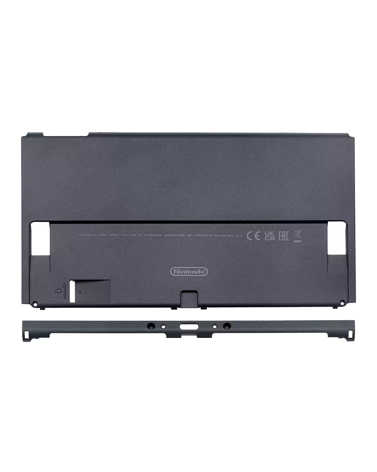 Compatible Housing Shell Backplate With Bottom Rail - Nintendo Switch ...