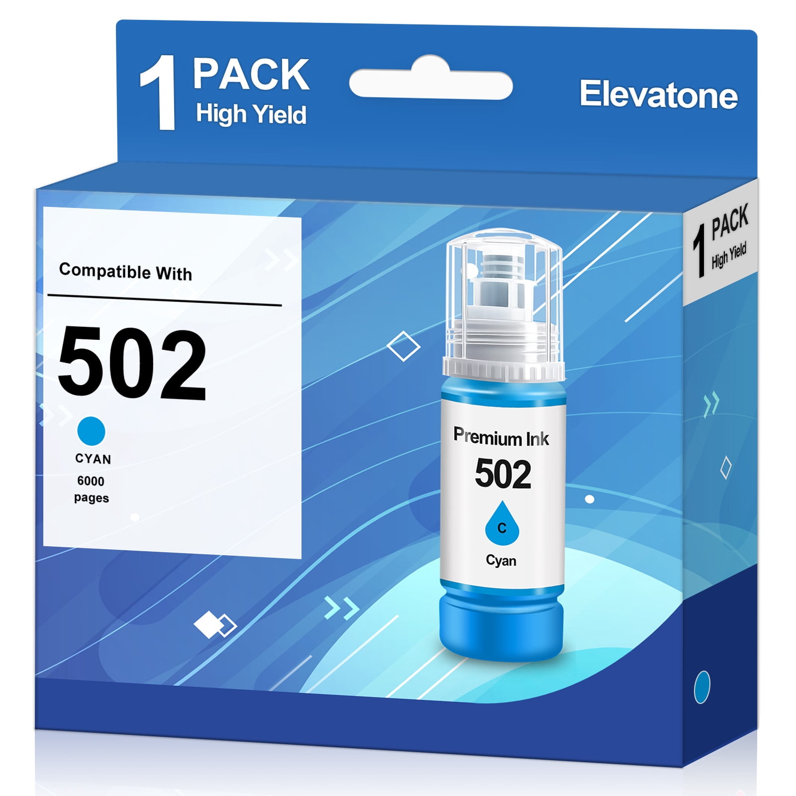 Compatible Ink Bottle Compatible for Epson 502 Ink Refill Bottle ...