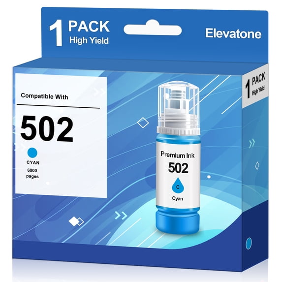 Compatible Ink Bottle Compatible for Epson 502 Ink Refill Bottle ...