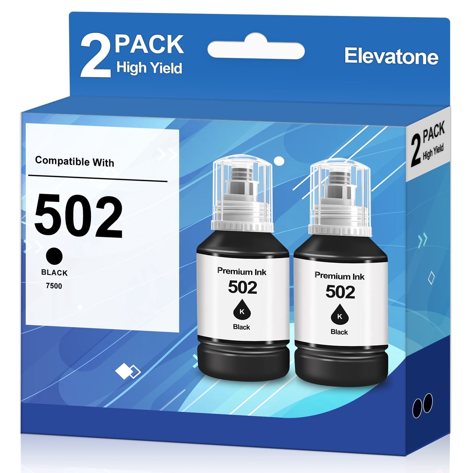 Compatible Ink Bottle Compatible for Epson 502 Ink Refill Bottle ...