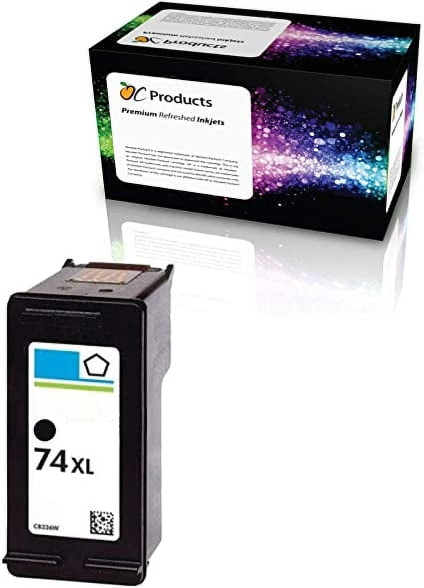 Compatible Ink Cartridge OCHP74XL for HP Officejet J6480 Photosmart ...
