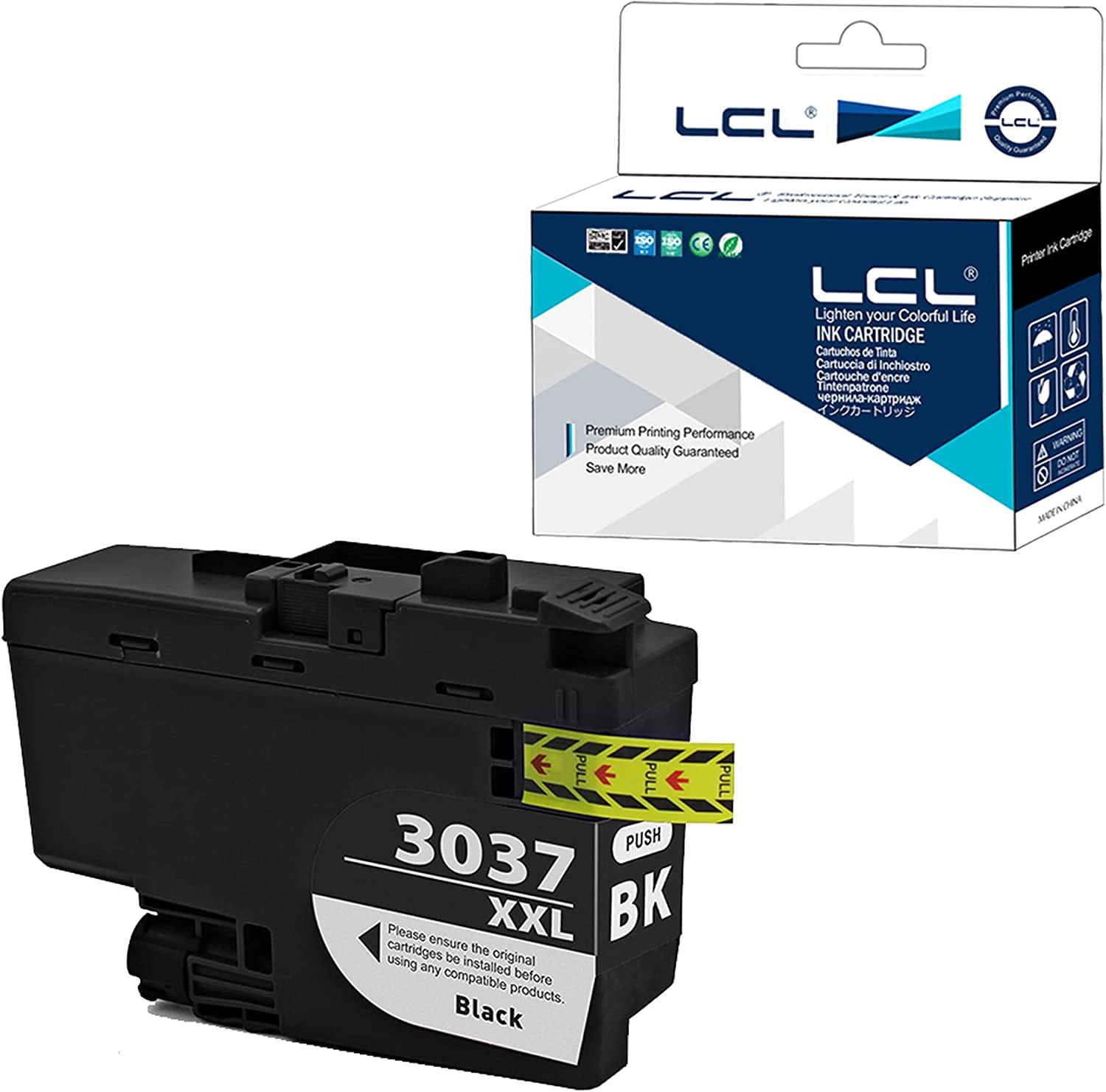 Brother Printer Compatible LC3037 XXL Ink Cartridge Pigment Replacement ...
