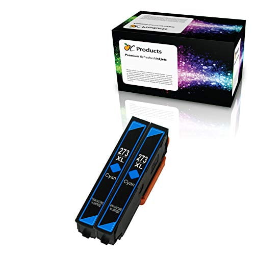 Compatible Ink Cartridge Replacement 2 Pack for Epson 273 273XL Cyan ...
