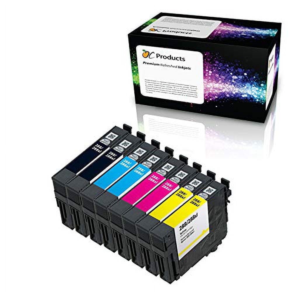 Compatible Ink Cartridge Replacement 8 Pack for Epson 288 XL for ...