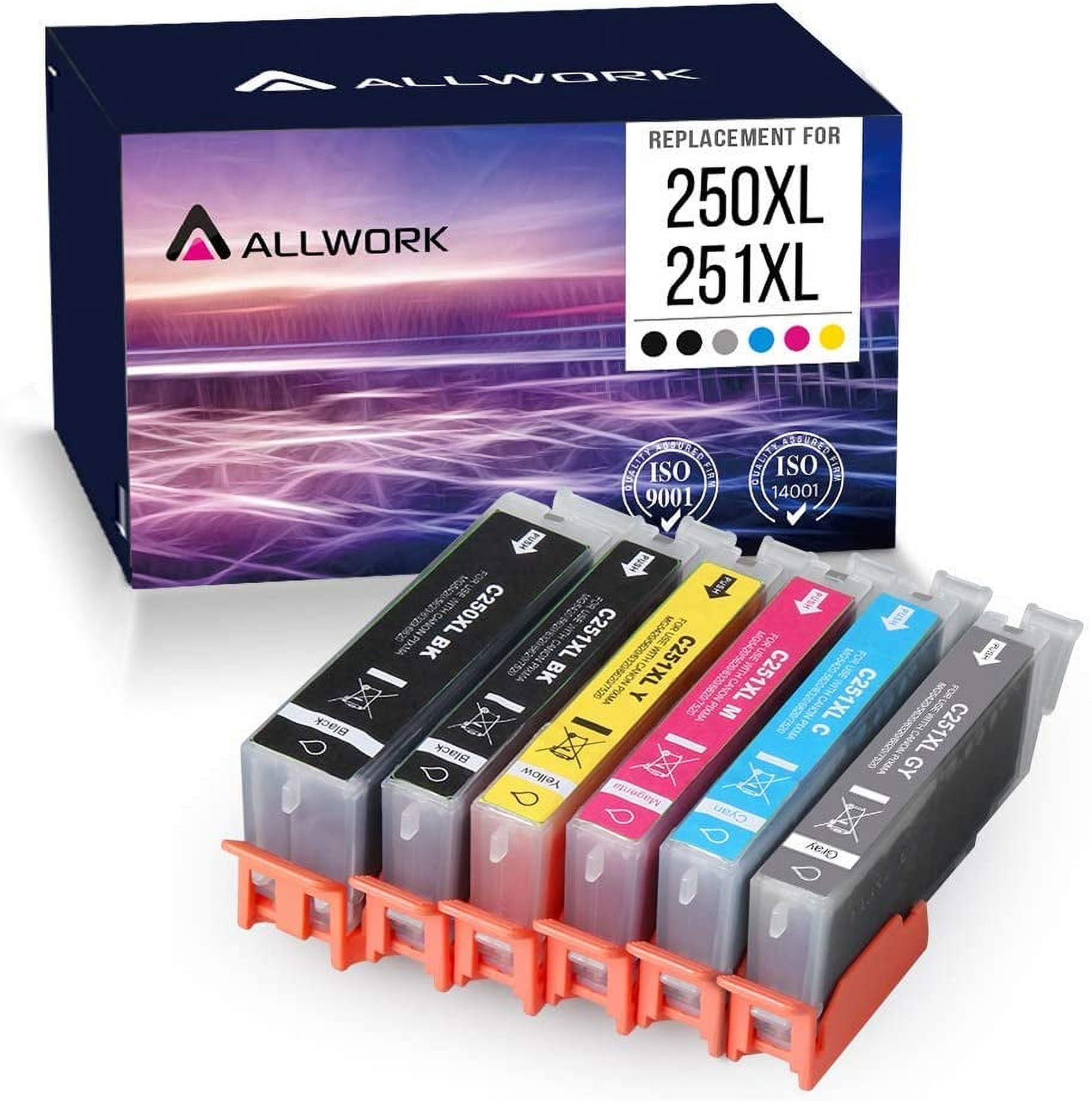 Compatible Ink Cartridge Replacement for Canon PGI-250XL PGI 250 XL CLI ...