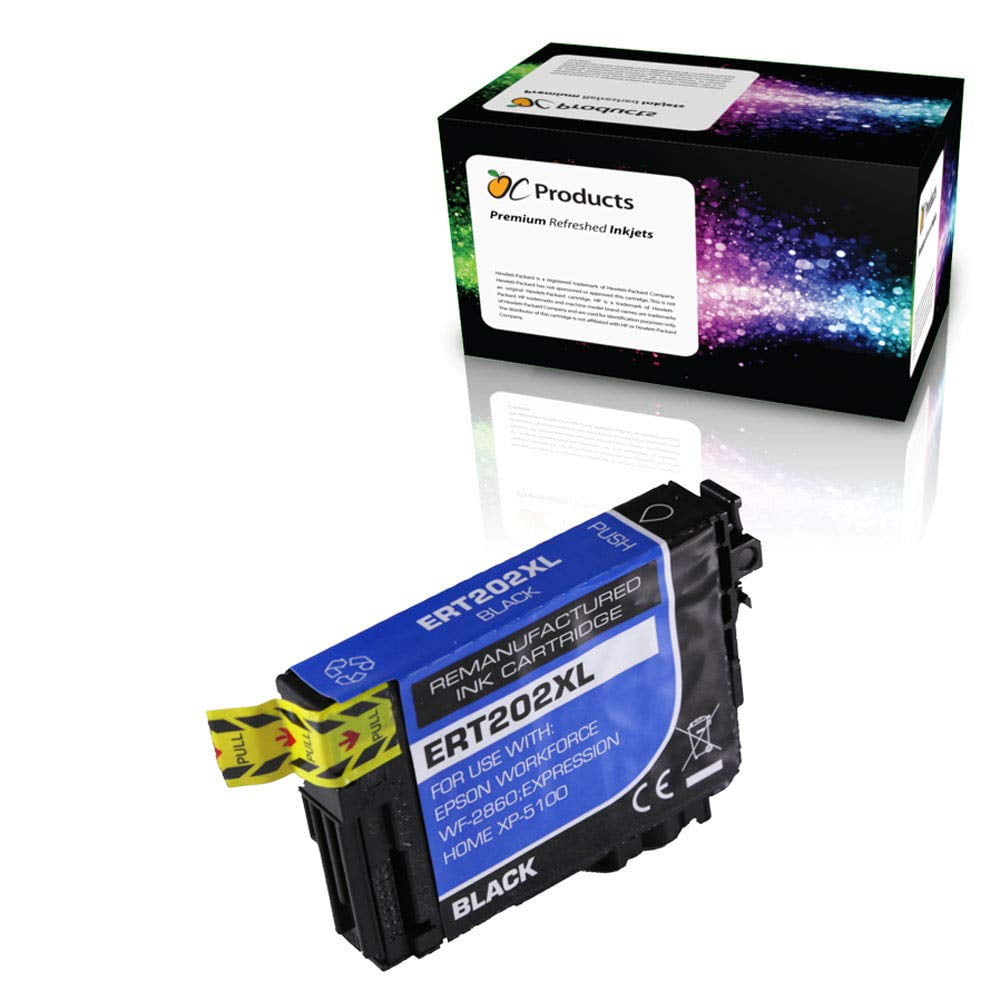 Compatible Ink Cartridge Replacement Pack for Epson 202 202XL for XP ...