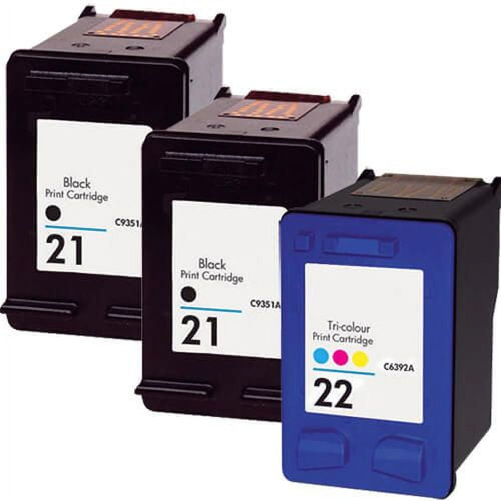 HP 21 22 21XL 22XL Compatible Ink Cartridge Replacement High Yield (2 ...