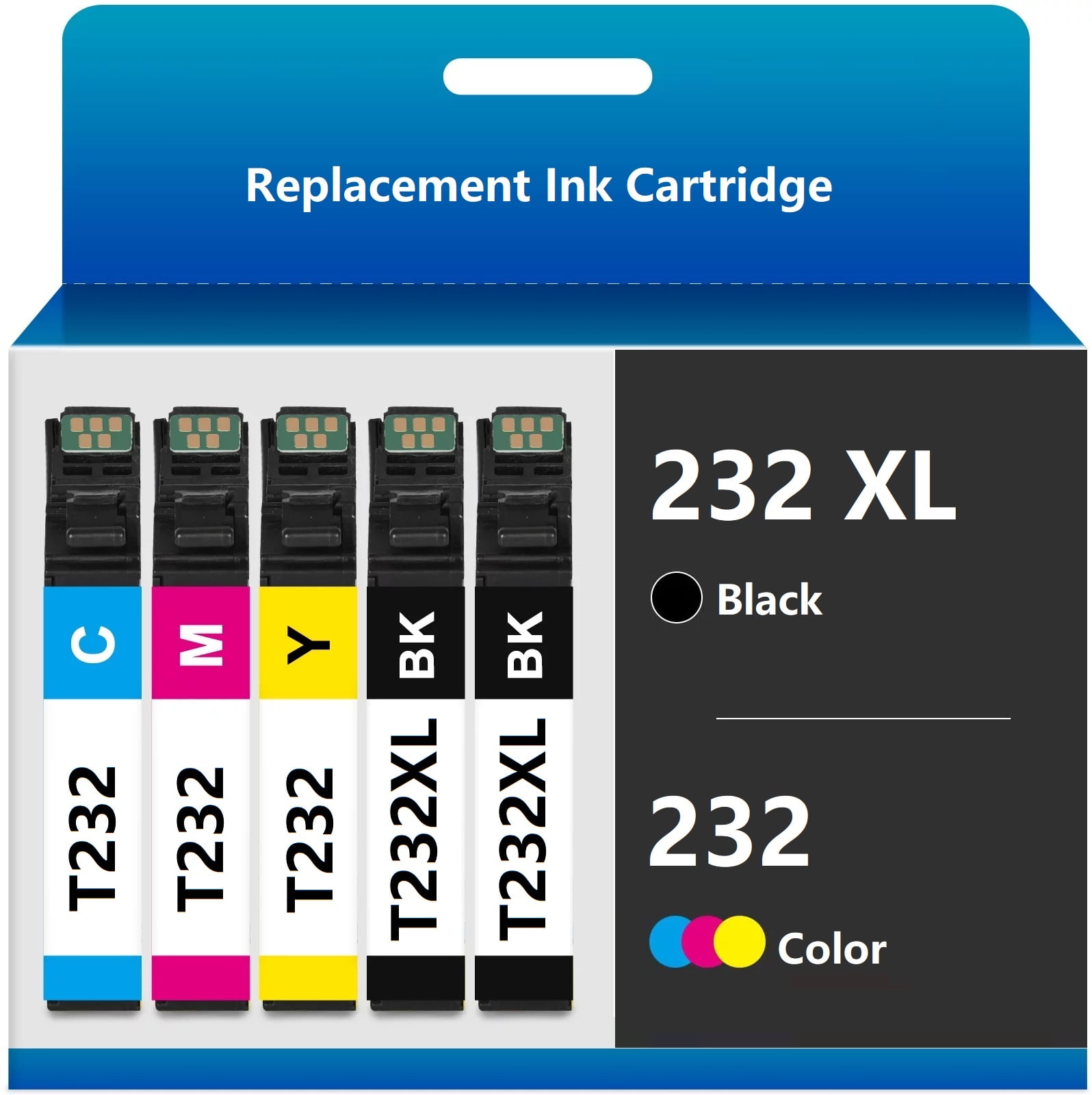 Compatible T232 XL 232 Ink Cartridge Replacement for XP-4200 XP-4205 WF ...
