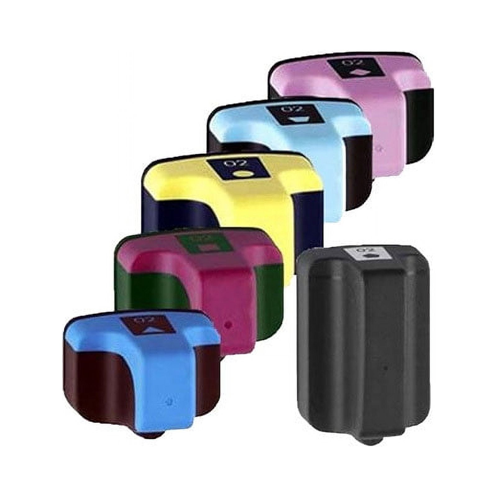 Compatible Ink Cartridges Replacement for HP 02 Ink Cartridge to use ...