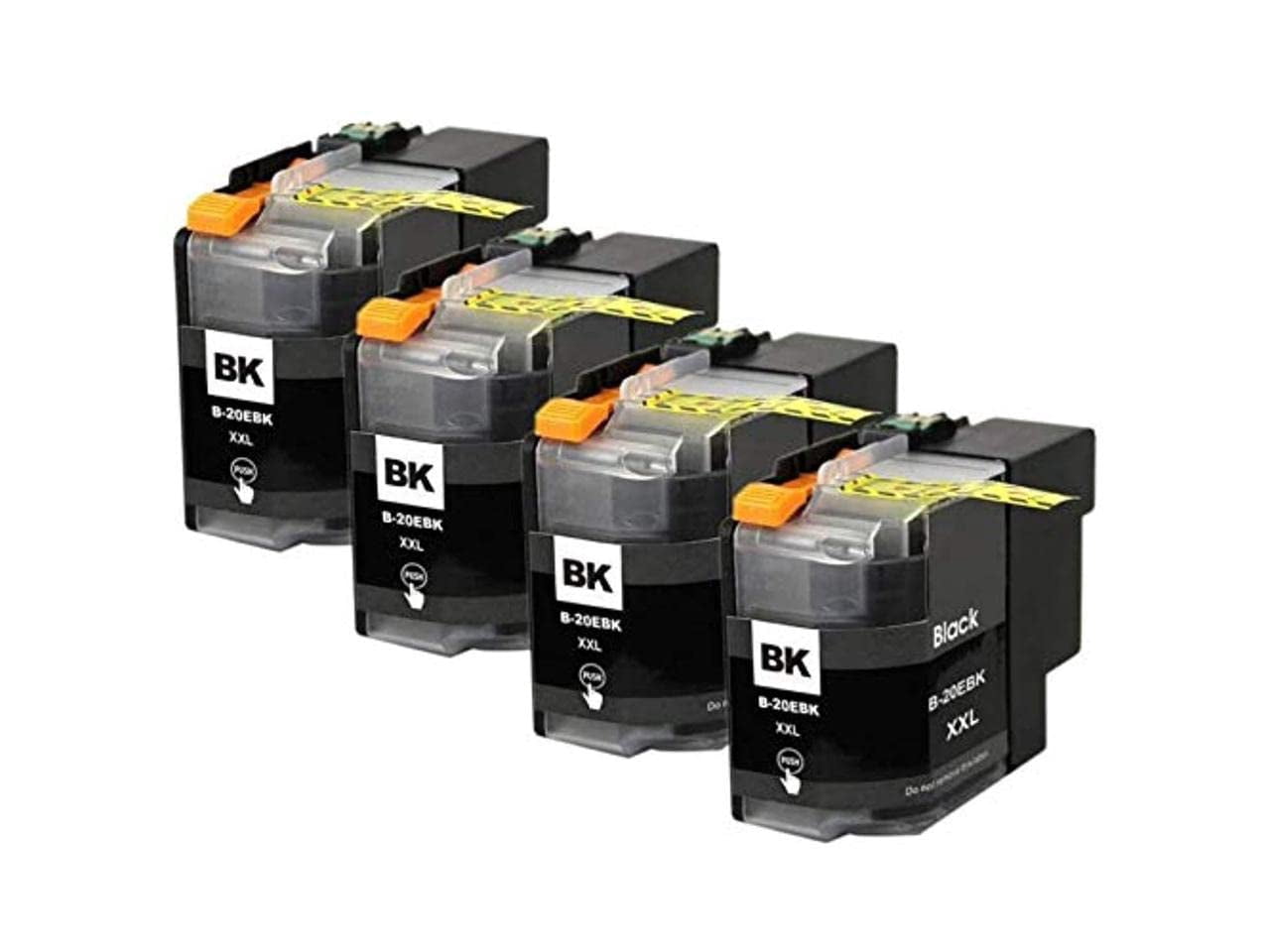 Compatible Ink Cartridges Replacement LC-20E LC20E XXL for Brother MFC ...