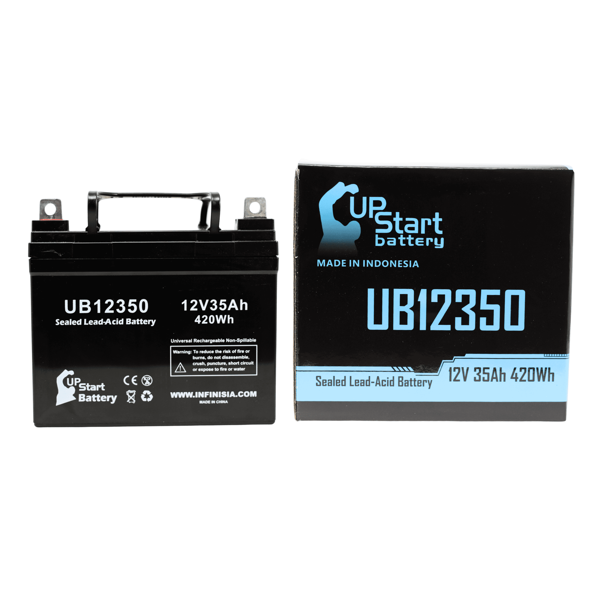 Compatible Invacare Pronto M51 Battery - Replacement UB12350 Universal ...