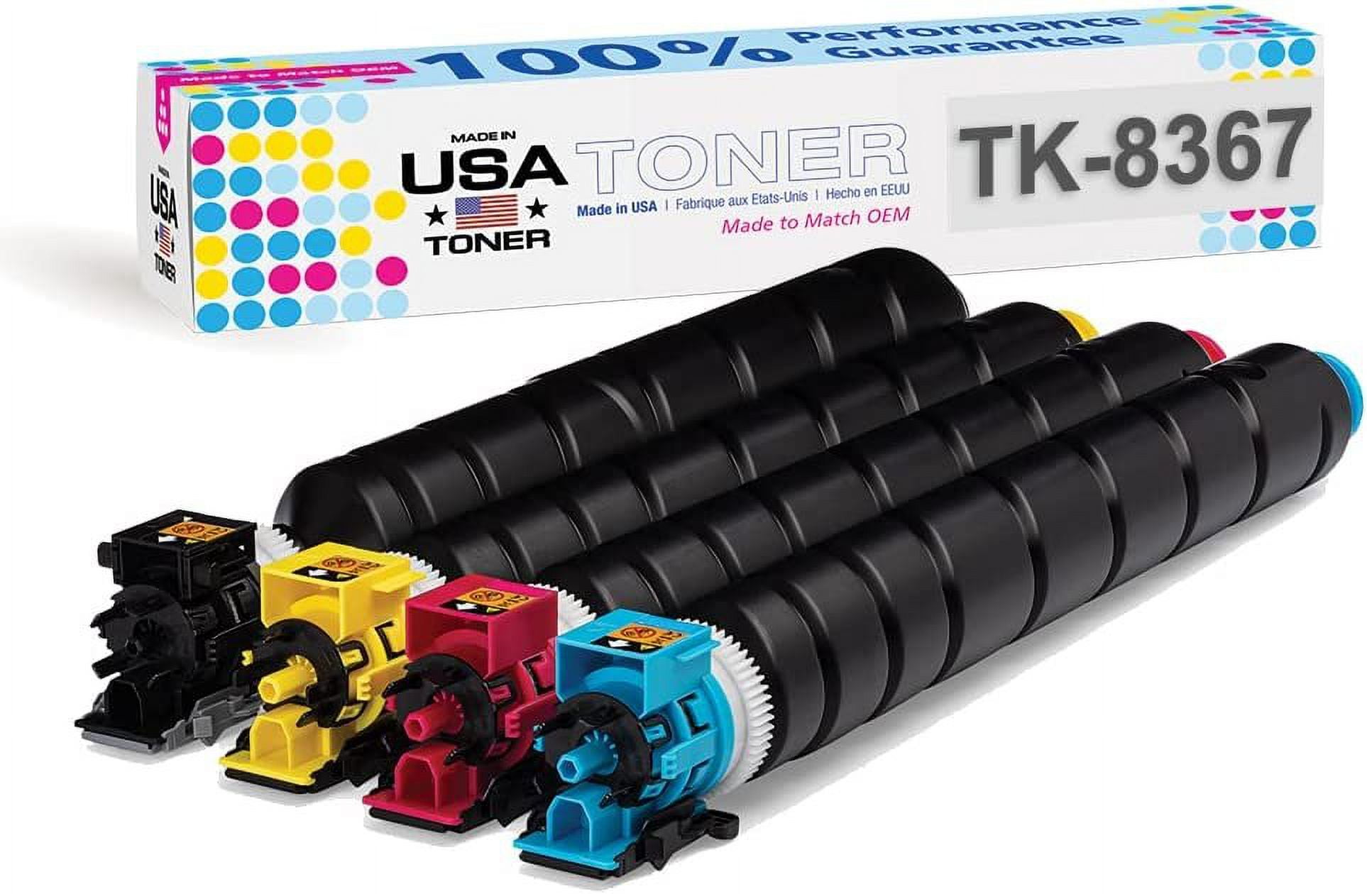 Compatible Kyocera TASKalfa 2554ci, TK-8367 Toner CMYK, 4 ctgs ...