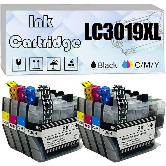 Compatible LC3019 LC3019XXL Ink Cartridges, Work for Brother MFC ...