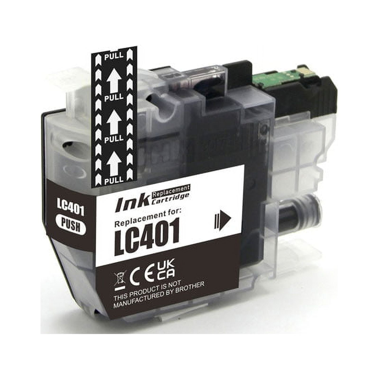Compatible LC401 Black Ink Cartridges Replacement LC 401 for Brother ...