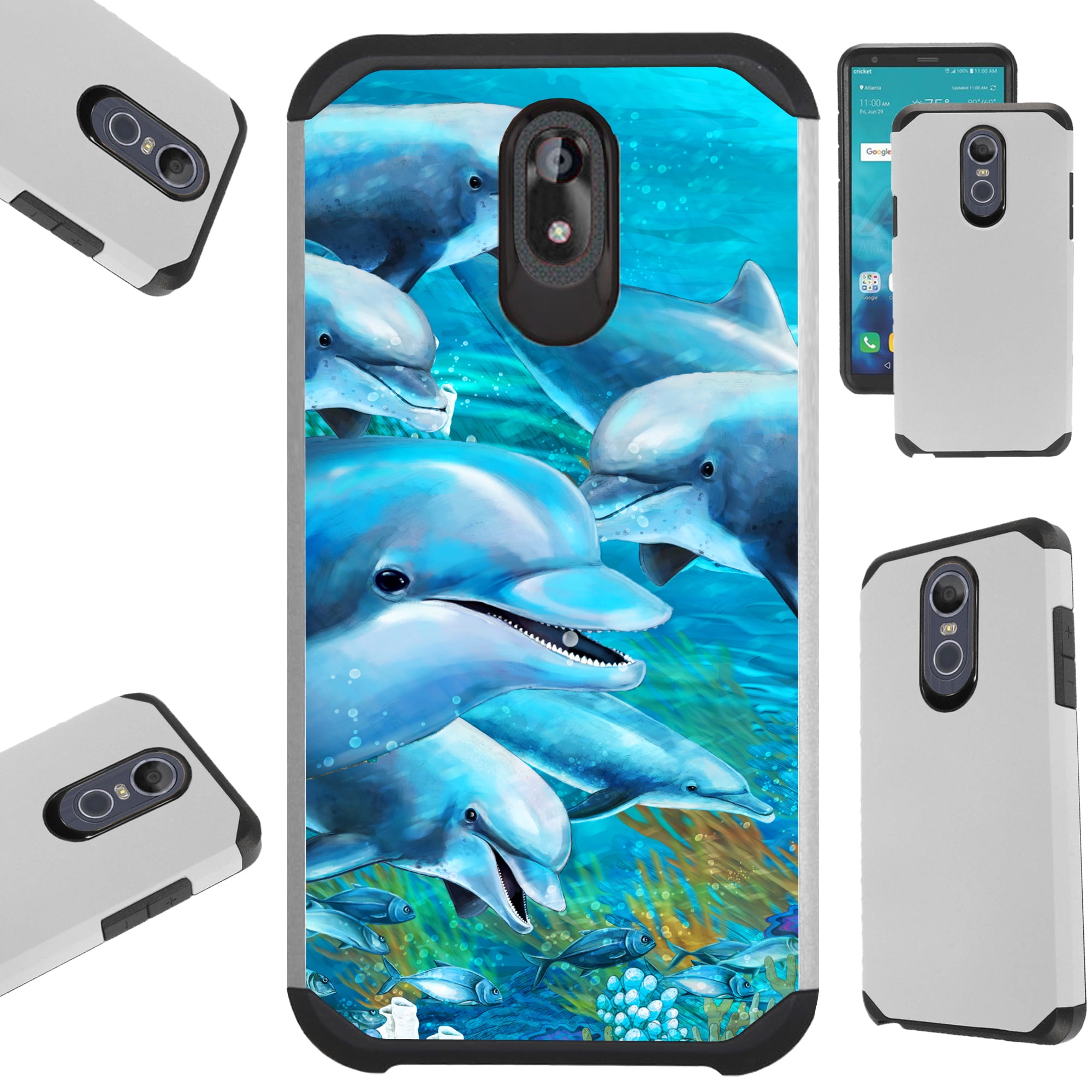 Compatible LG Stylo 5 | LG Stylo 5 Plus Case Hybrid TPU Fusion Phone ...