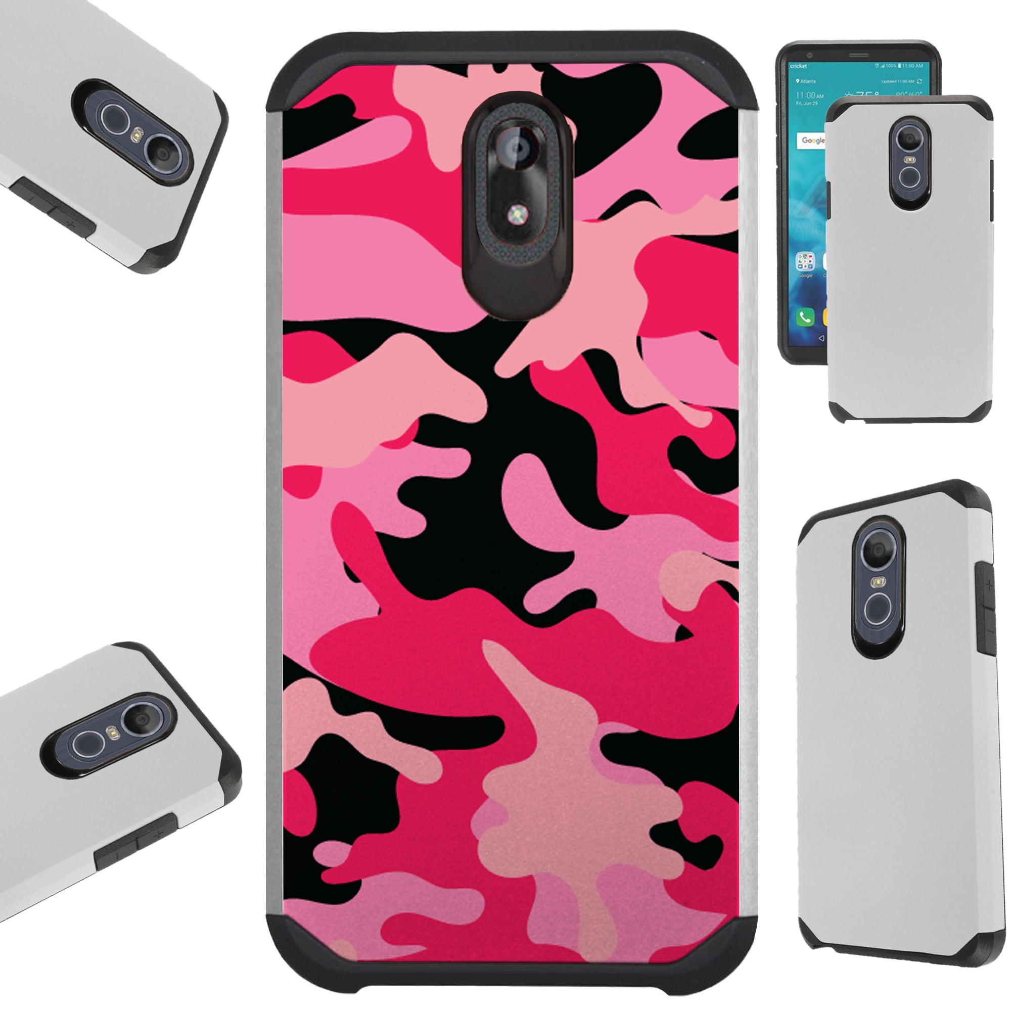 Compatible LG Stylo 5 | LG Stylo 5 Plus Case Hybrid TPU Fusion Phone ...
